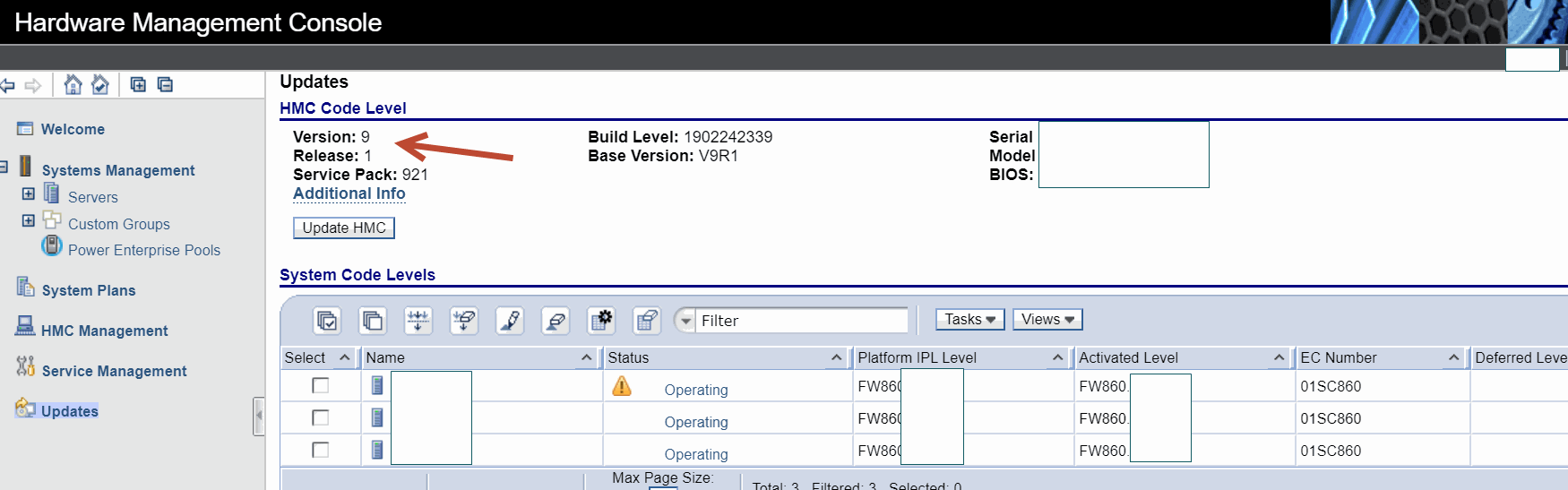 Enable classic HMC GUI on release V9R1 – locked with HMC fix – IBMi.org ...